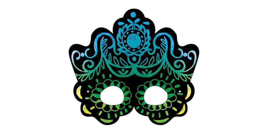 Scratch Face Masks Art