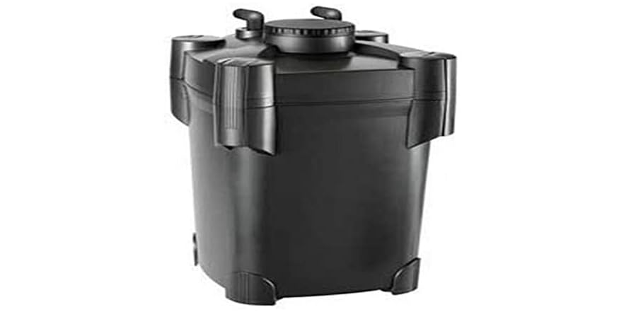 Danner Pressurized Pond Filter, Black