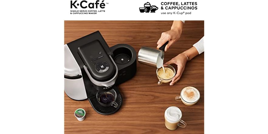 Keurig K-Cafe Single-Serve K-Cup Coffee Maker (Open Box)