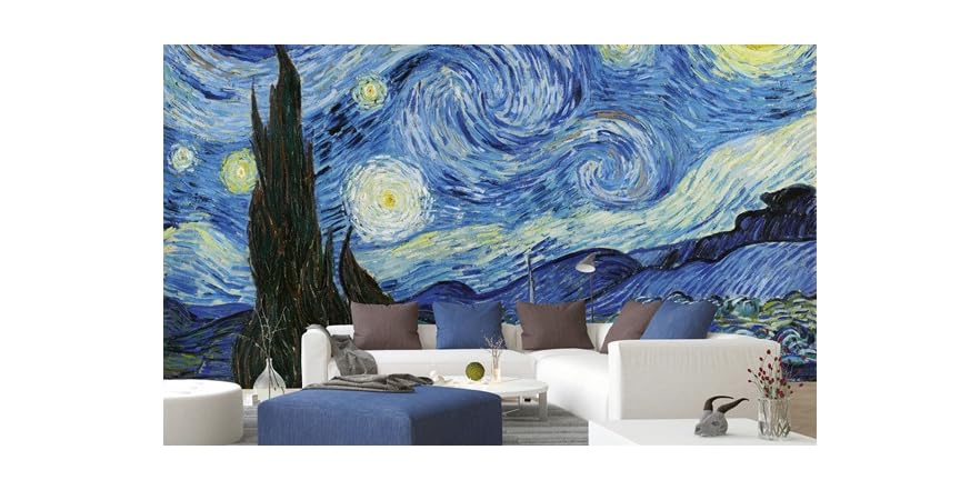 Starry Night Wall Mural