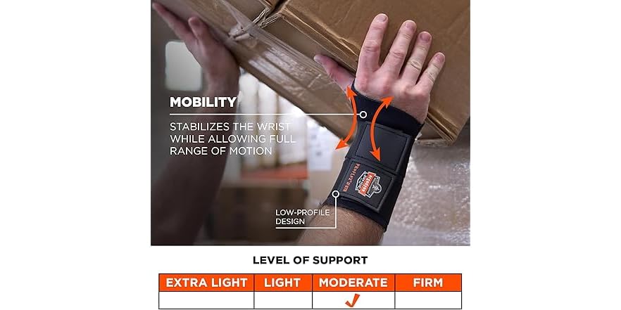 Ergodyne ProFlex 675 Ambidextrous Wrist Support