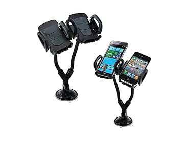 iBasics IB-DCM-11284 Heavy Duty Dual Car Mount 1pk