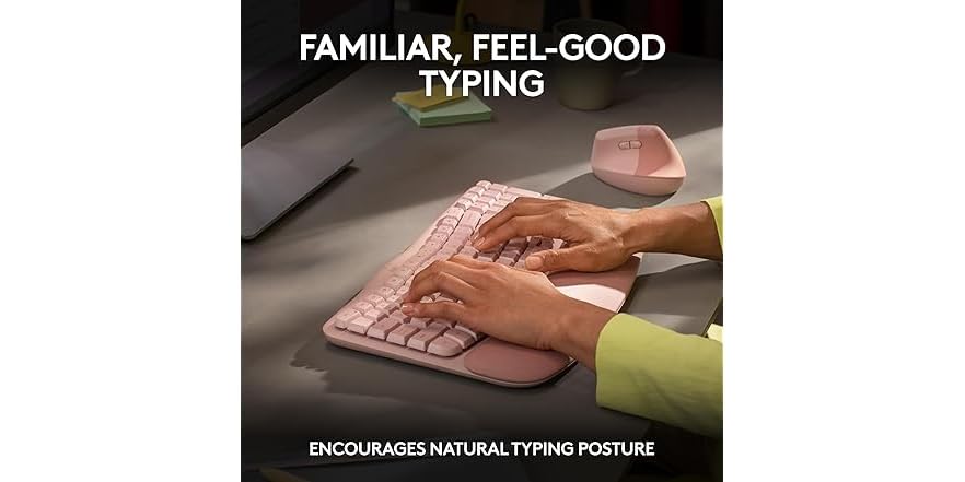 Logitech Wave Keys Wireless Ergonomic Keyboard