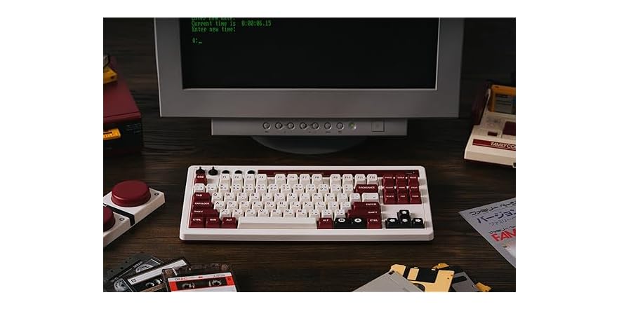 8BitDo Retro Mechanical Keyboard - Fami Edition