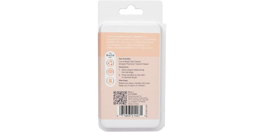Welld Nail Clipper Duo