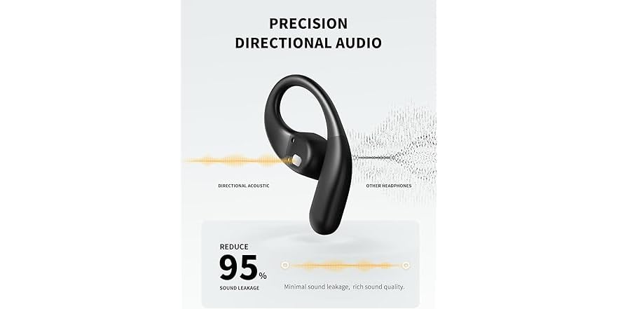 PSIER Open Ear Bluetooth Headphones