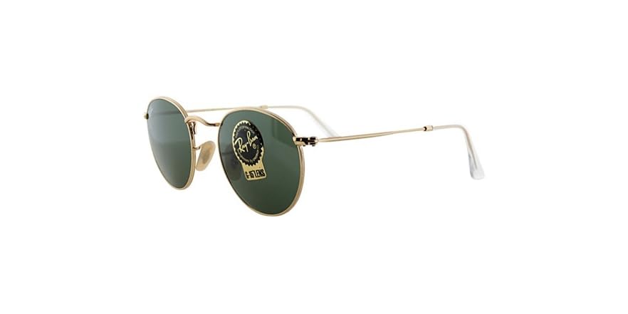 Ray-Ban 3447 Round Aviator Sunglasses (Open Box)