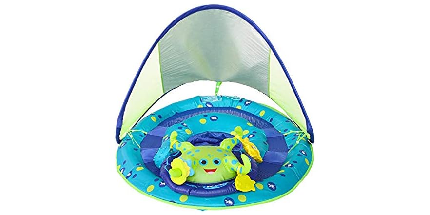 SwimWays Baby Spring Float Activity Center with Canopy
