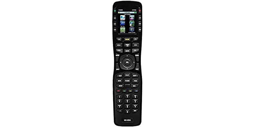 Universal URC MX890 URC MX-890 Remote Control black