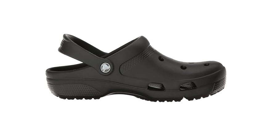 Crocs Unisex Classic Clogs Black - M5/W7