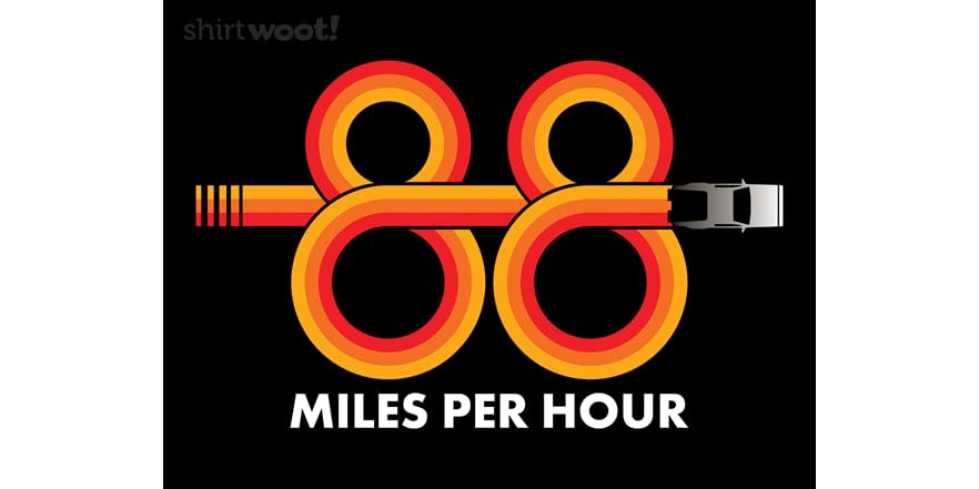 Precisely 88 mph