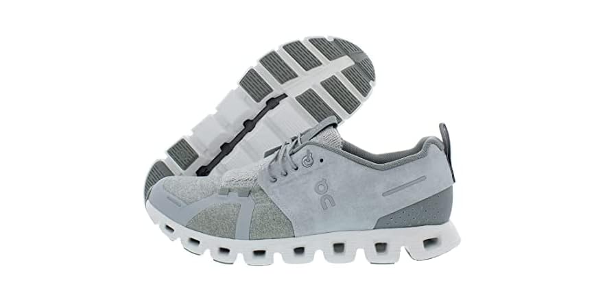 ON Cloud 5 Terry Mens Shoes Size 12, Color: Glacier/Lunar (Open Box)