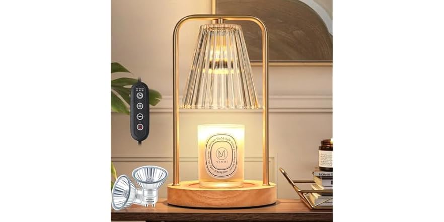 VerRon Candle Warmer Lamp with Timer
