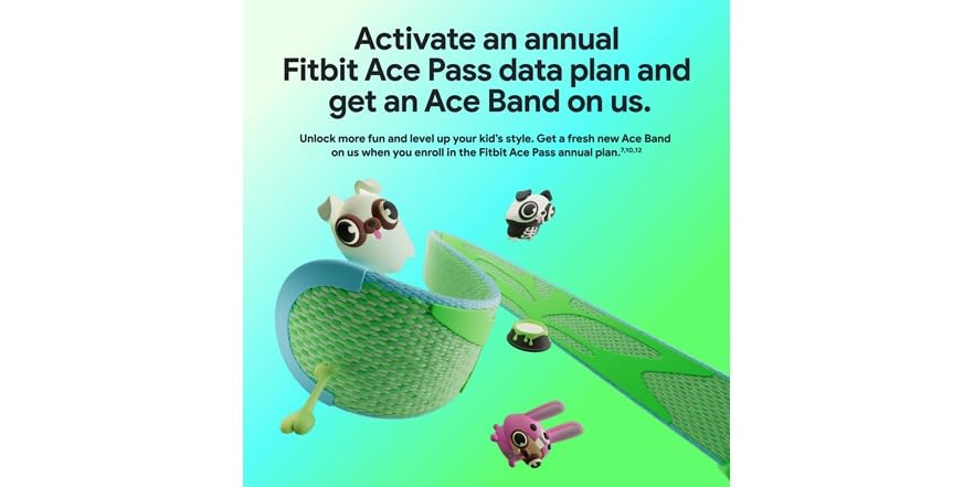 (NEW) Fitbit Google Ace LTE - Kids Smartwatch