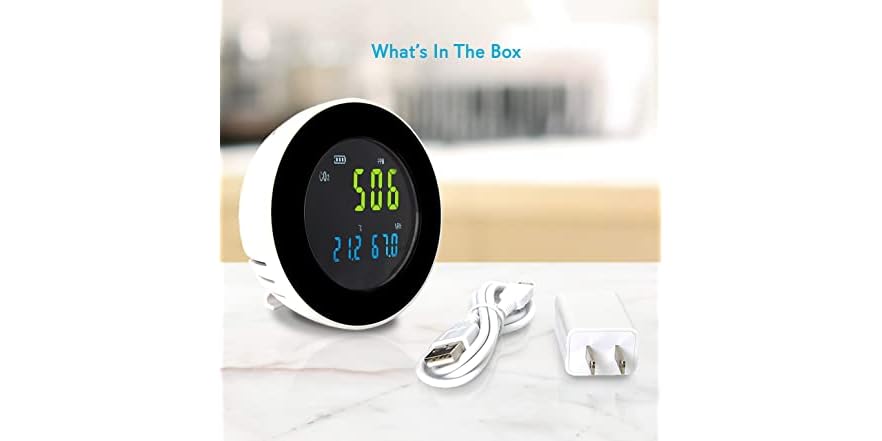 Smart Digital Indoor Air Quality Monitor