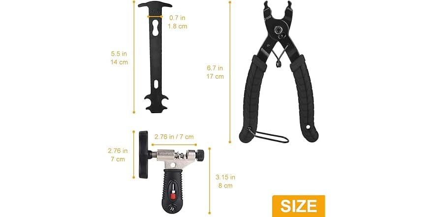 Bike Chain Repair Tool Kit Set
