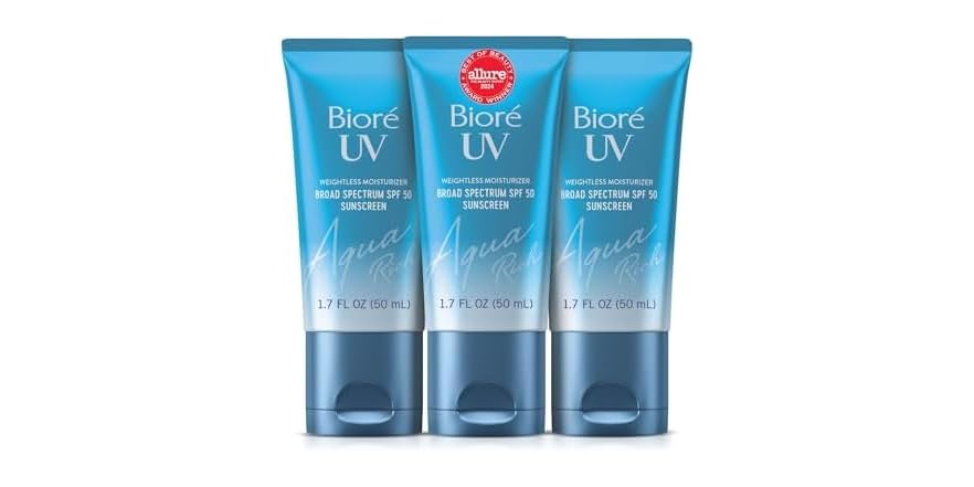 (3 Pack) Biore UV Aqua Rich Daily Hydrating