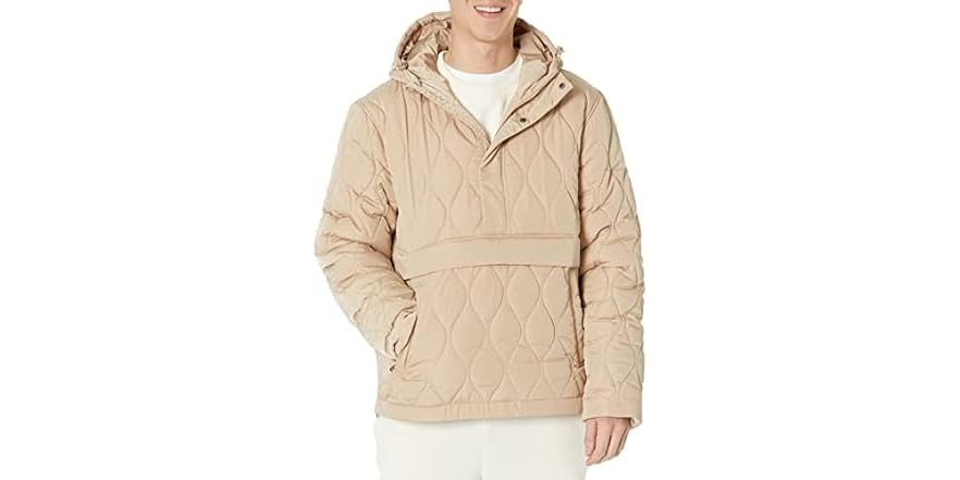 Amazon Essentials Mens Anorak Puffer Coat