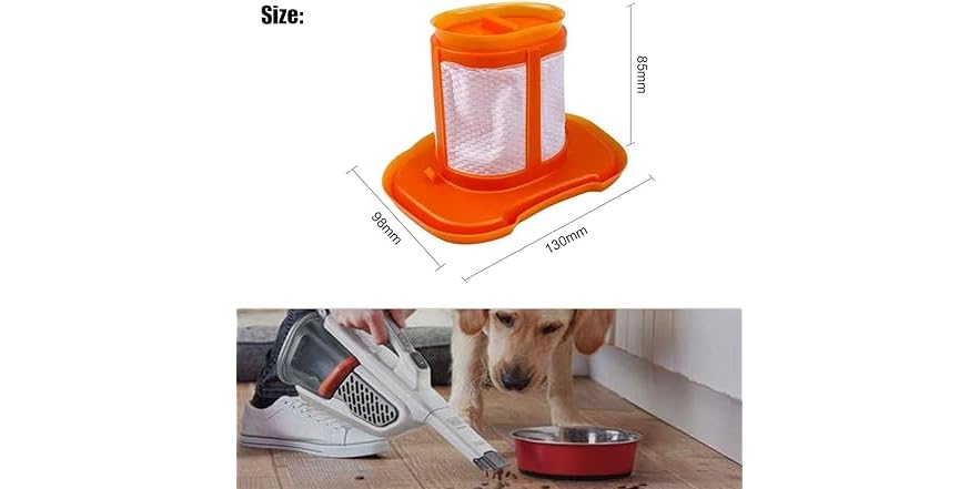 4 Pack Replacement Hand Vacuum Filters