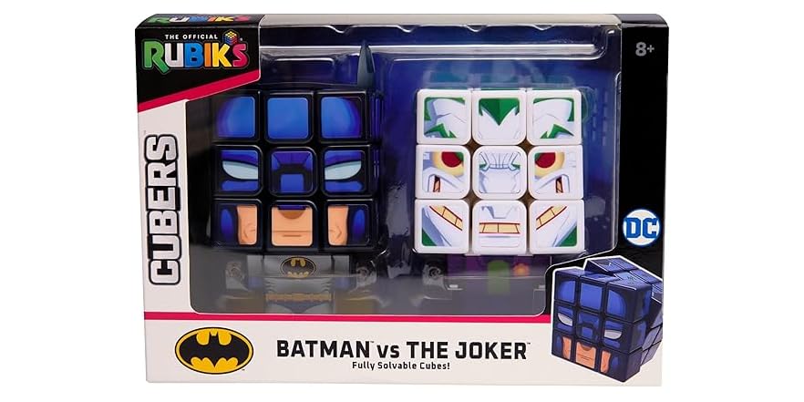 Rubik’s Cube, Batman & Joker Cubers