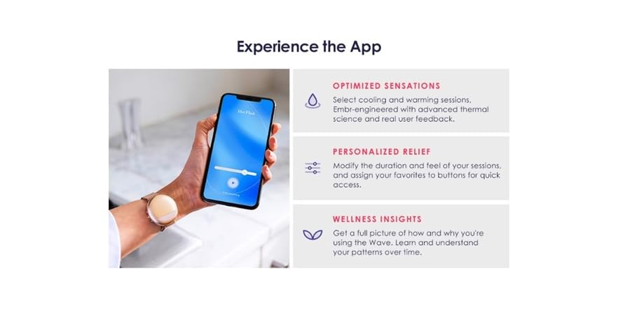 Embr Wave 2 Thermal Wristband, Your Choice of Color