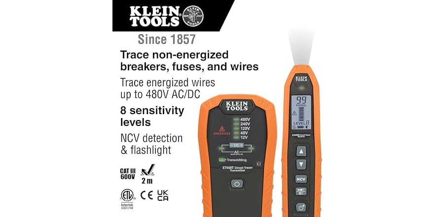 Klein Tools ET450 Advanced Circuit Breaker Finder