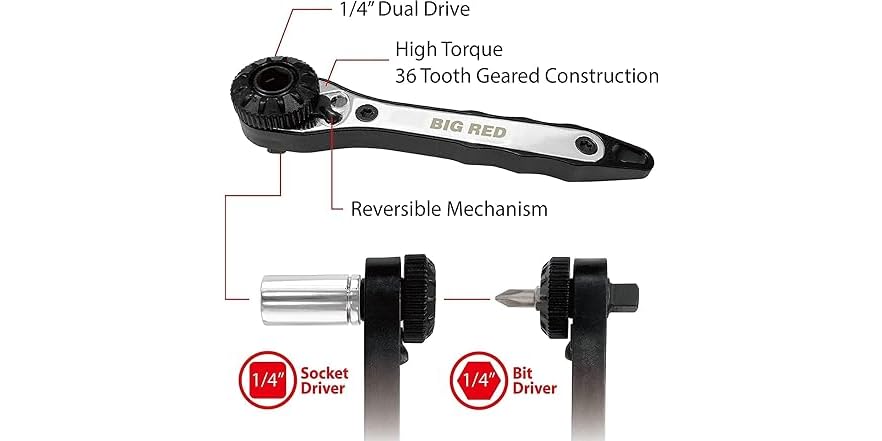 BIG RED Torin Socket Set