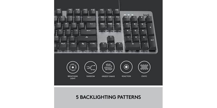 Logitech K845ch Mechanical Illuminated Keyboard (Open Box)