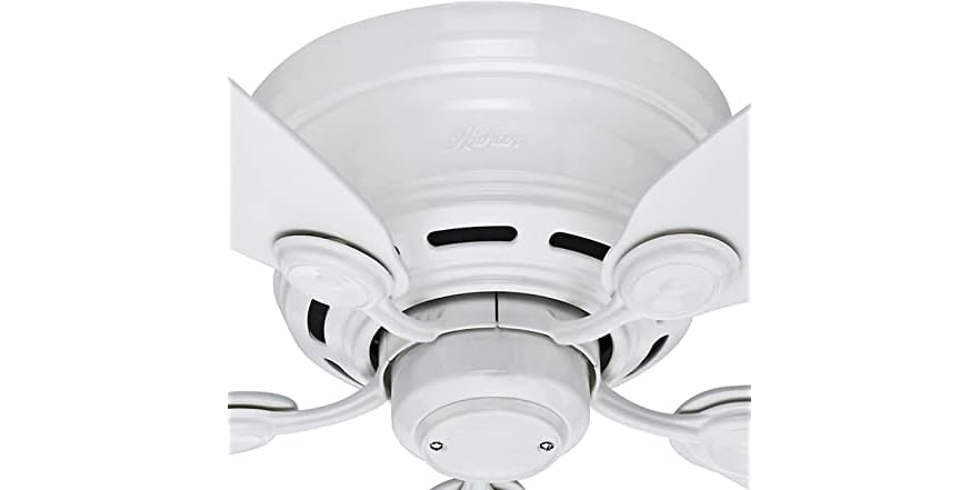 42-inch Low Profile Snow White Ceiling Fan (Open Box)