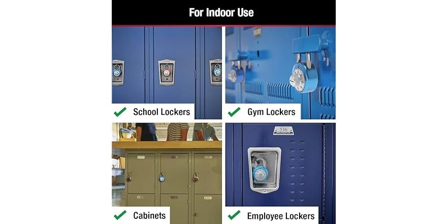 Master Lock Master Lock 1561DAST Locker Lock Combinati