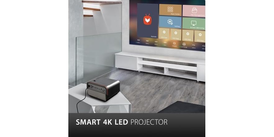 ViewSonic X10-4KE-S 4K UHD Projector with 2400 LED Lumens