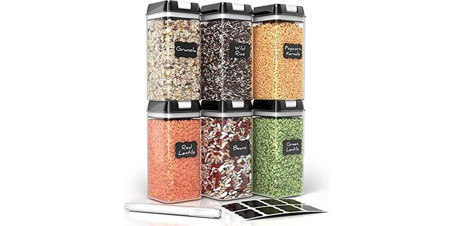 Simply Gourmet 6-Pack Food Storage Containers
