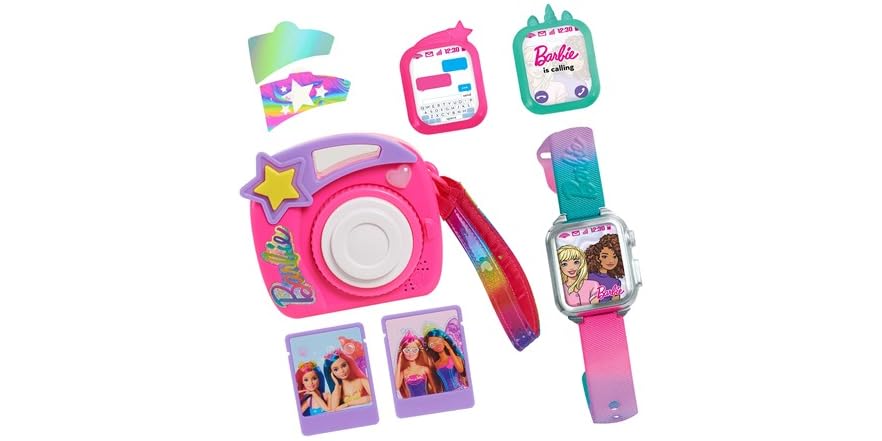 Barbie Camera & Play Smart Watch Set
