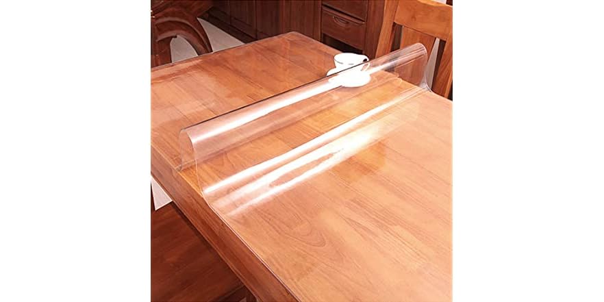 40x72 Inch Clear PVC Table Protector