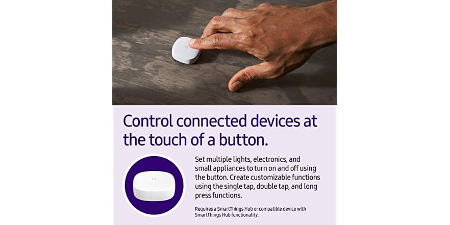 Samsung SmartThings Remote Button, White