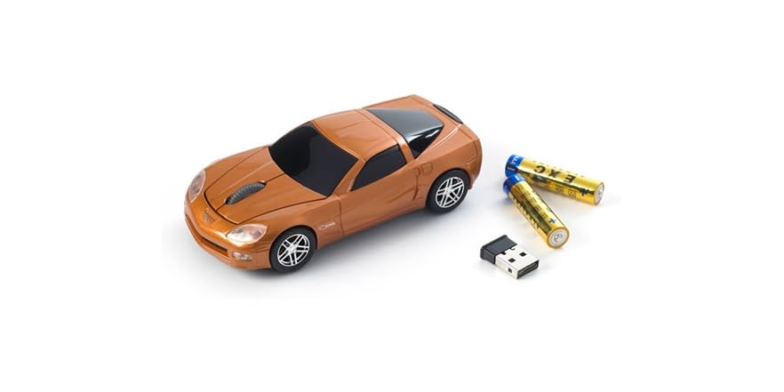 Chevy Corvette Wireless Optical Mouse