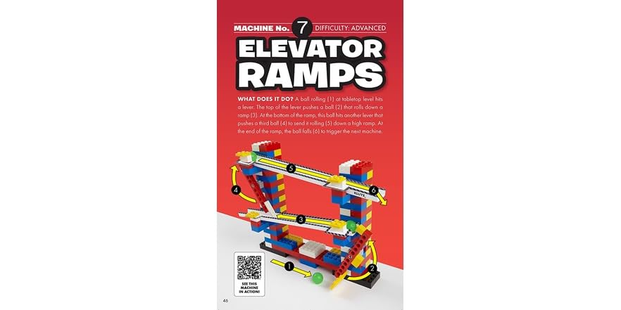 Klutz LEGO Chain Reactions Craft Kit