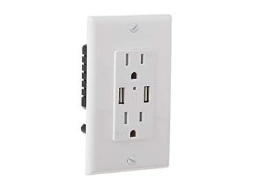 Slim Fast USB Charger Outlet