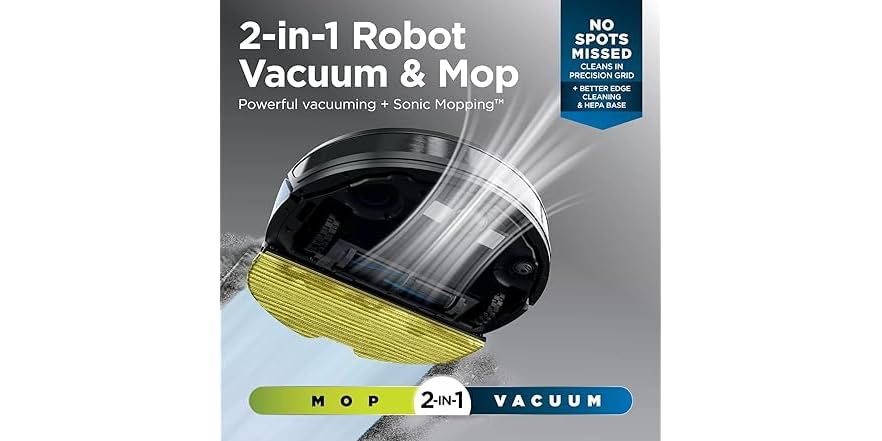 Shark Matrix Plus 2-in-1 Robot Vacuum & Mop