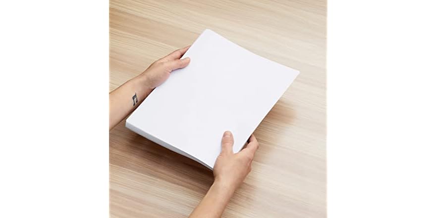 Amazon Basics Copy Printer Paper, 5,000 Sheets