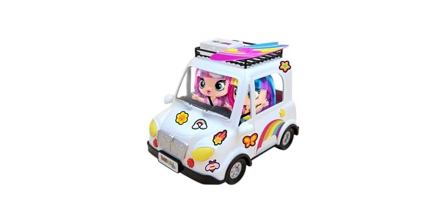 DECORA GIRLZ Dream Car - Rolling Wheels
