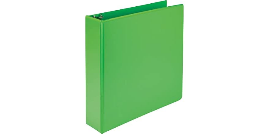 Samsill Durable 2 Inch 3 Ring Binders