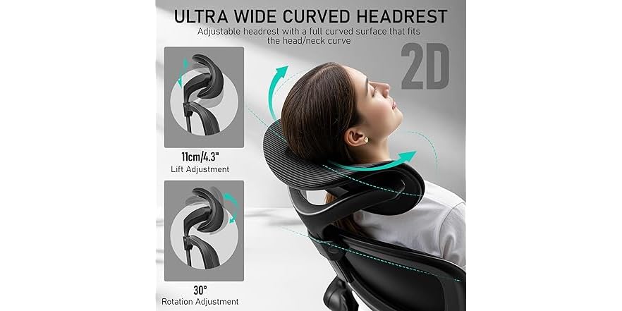 Bestfair W0893 2202H Office Chair Black