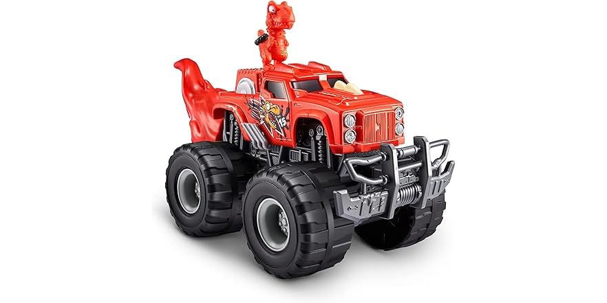 Smashers Monster Wheels RED Flame Mystery Pack