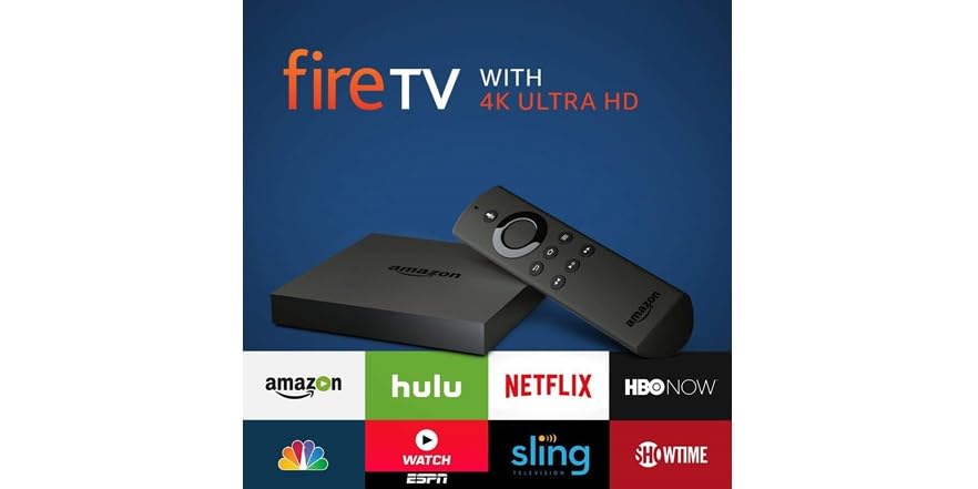 Amazon Fire TV w/ 4K Ultra HD (S&D) (Open Box)