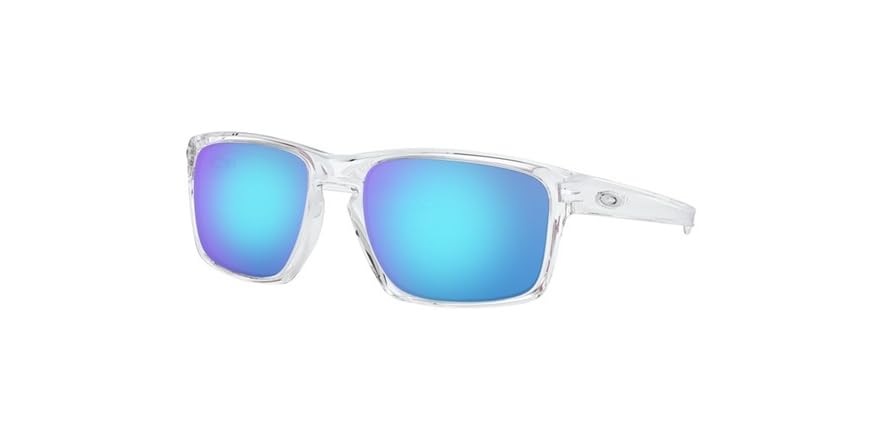 Oakley Matte Clear/Chrome Iridium
