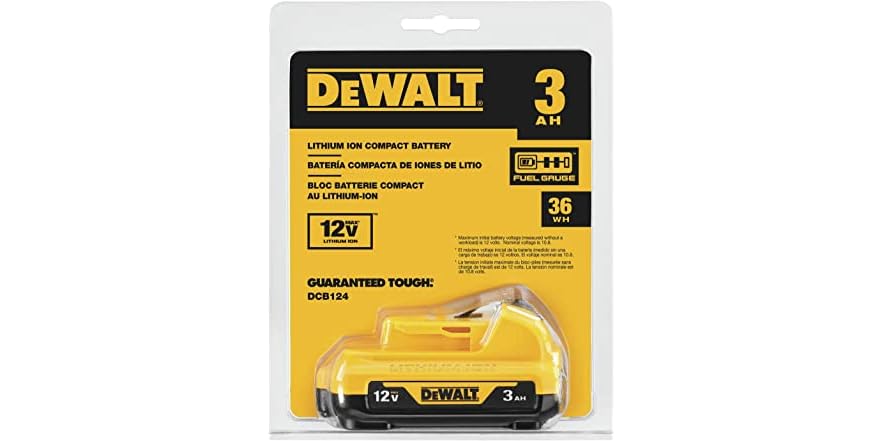 DEWALT DCB124 12V Max 3.0-Ah Battery (2Pk) (Open Box)