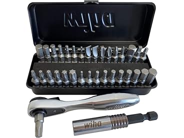 Wiha 74996 35pc Bit Ratchet Storage Box Set