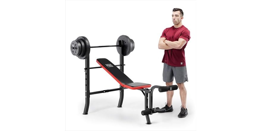 Marcy Pro Standard Weight Bench 100 lbs