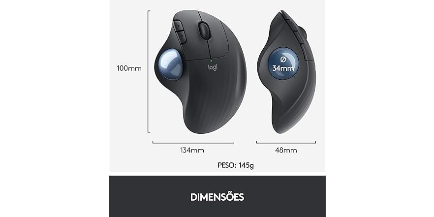 Logitech LOGI M575 Logitech Ergo M575 Wireless Trackball ( (Open Box)